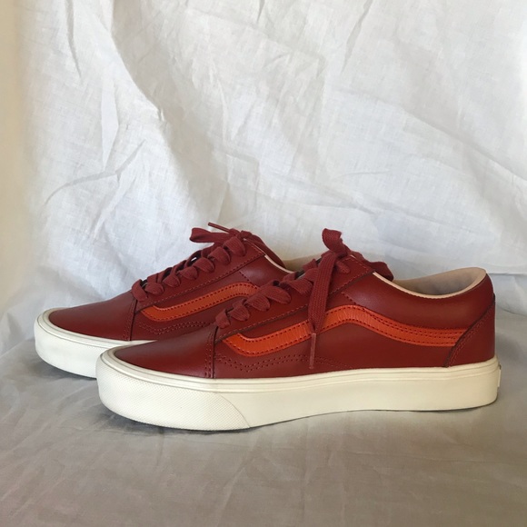 Vans | Shoes | Red On Red Old Skool Rare Vans | Poshmark